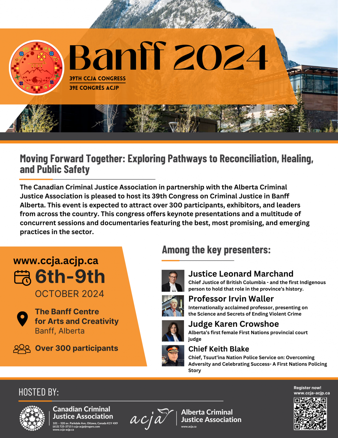 BANFF 2024 – 39th CCJA CONGRESS – CCJA